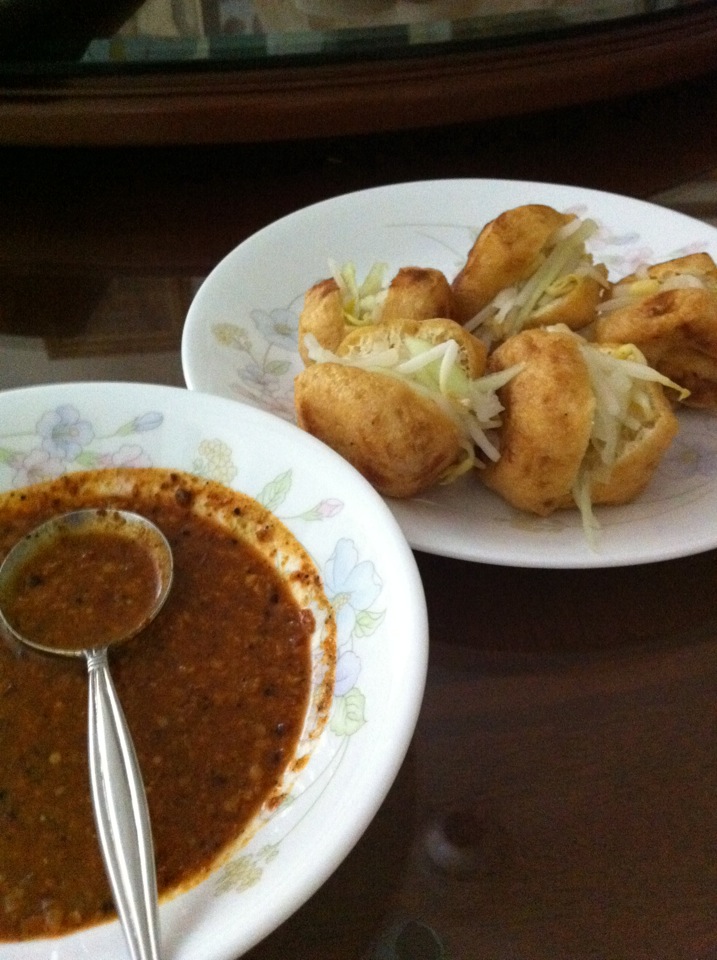 Tiga Sekawan ~ Masin, Manis, Masam: tauhu bakar